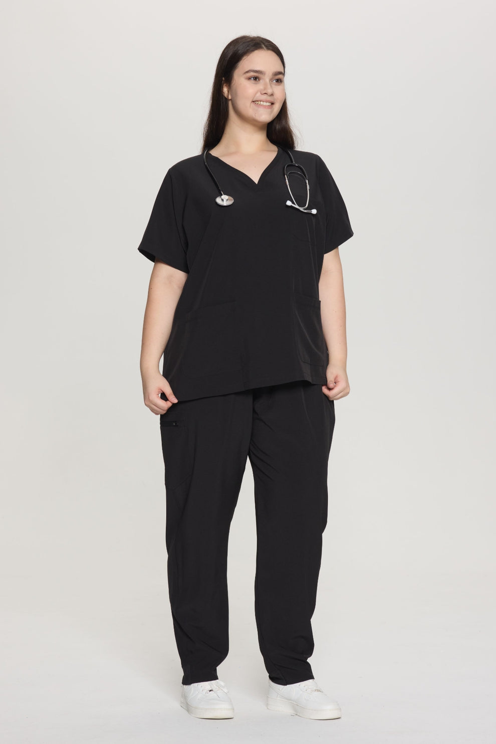 COZYFIT Medical Scrubs for Women - V-Neck & Jogger Set – Cozyfit